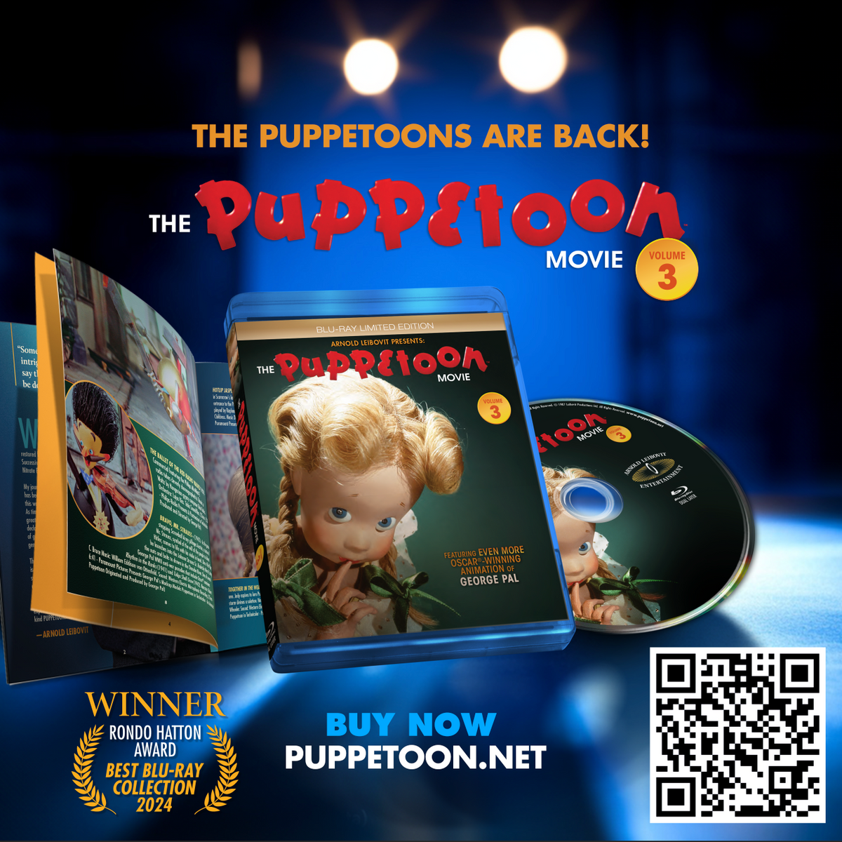 The Puppetoon Movie Volume 3 Blu-Ray Limited Edition – Puppetoon ...